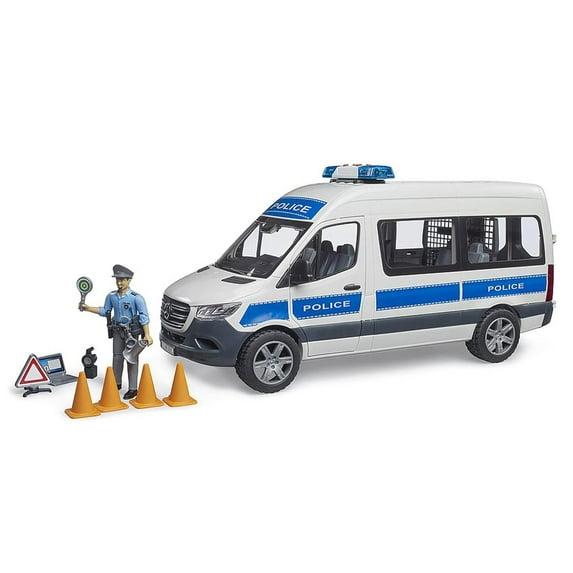 Bruder MB Sprinter Mobile Guard with Policeman – Wild Willy