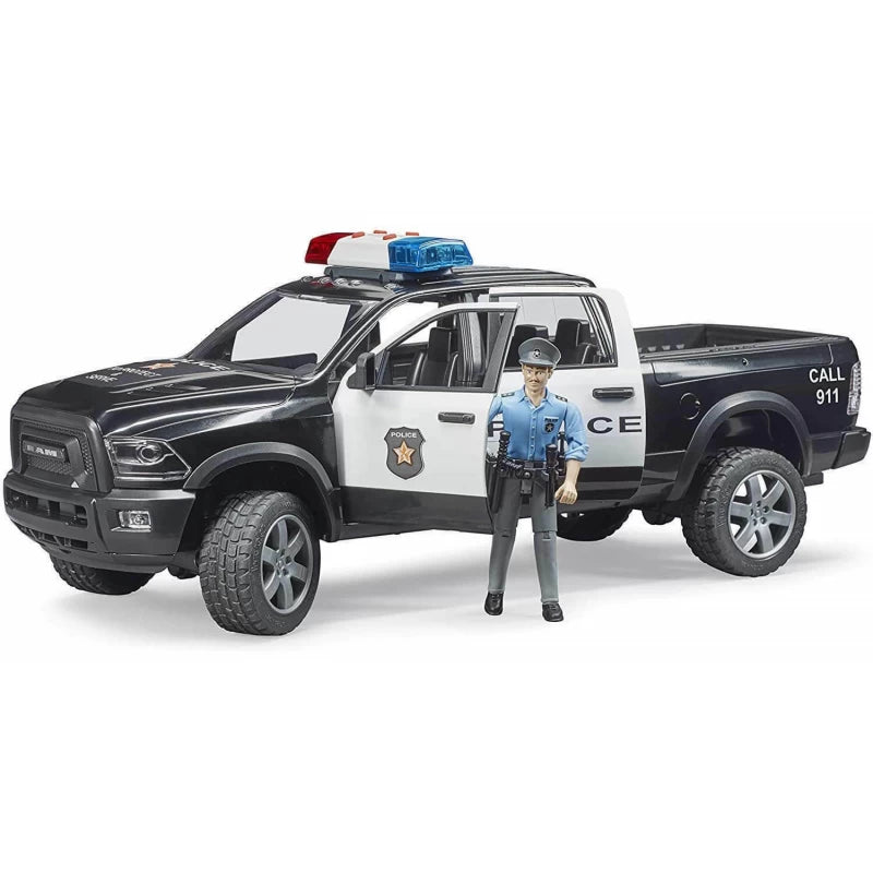 Bruder RAM 2500 Police Truck with Policeman – Wild Willy