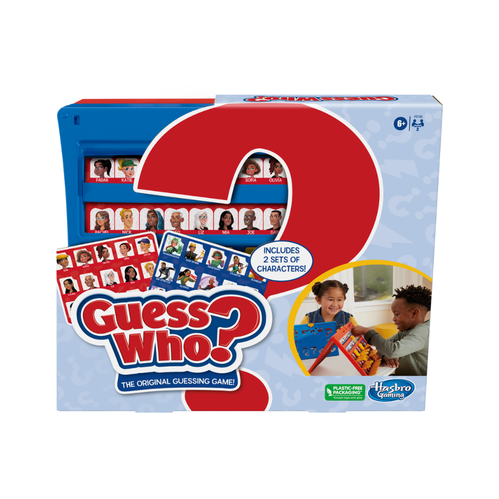 HASBRO Guess Who? Retro Board Game – Wild Willy