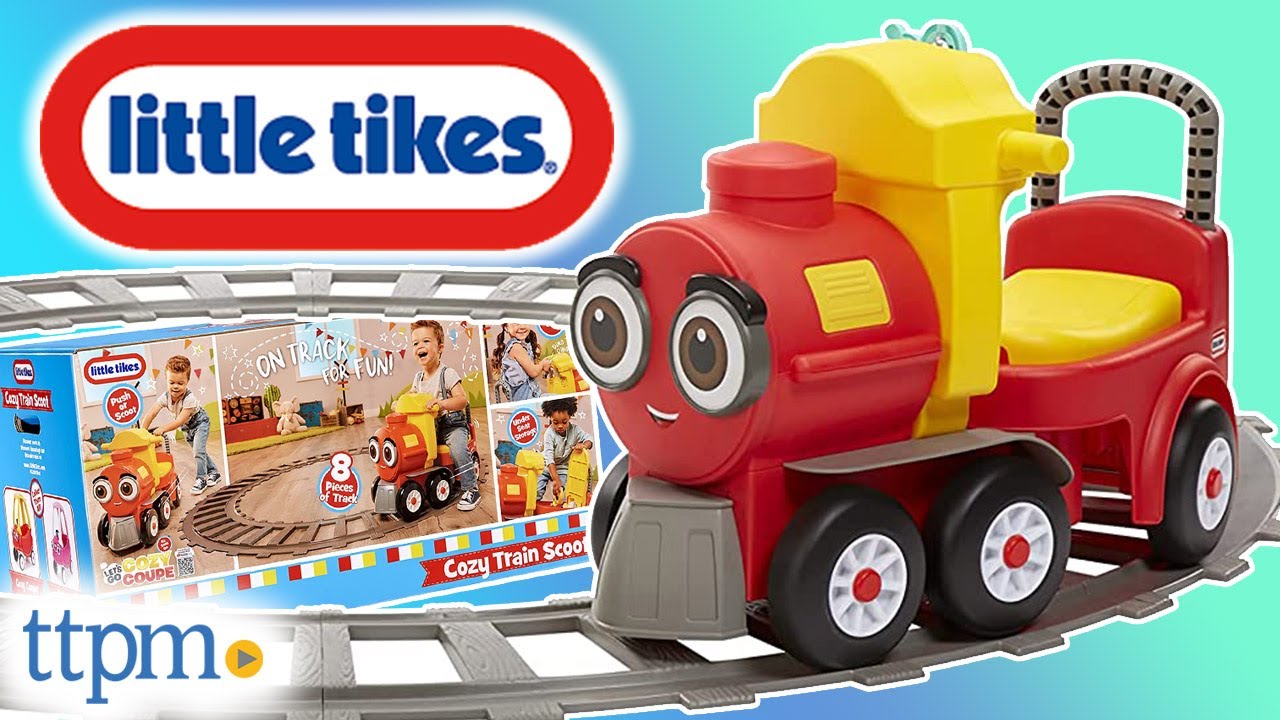 Little Tikes Cozy Train Scoot Ride-On with Track – Wild Willy