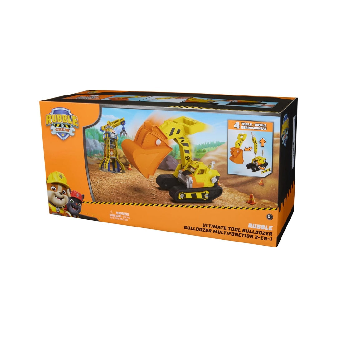 SPIN MASTER Rubble Crew Ultimate Tool 2-in-1 Bulldozer – Wild Willy