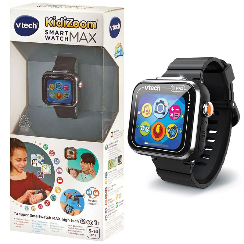 VTech Smart Watch Max Black – Wild Willy